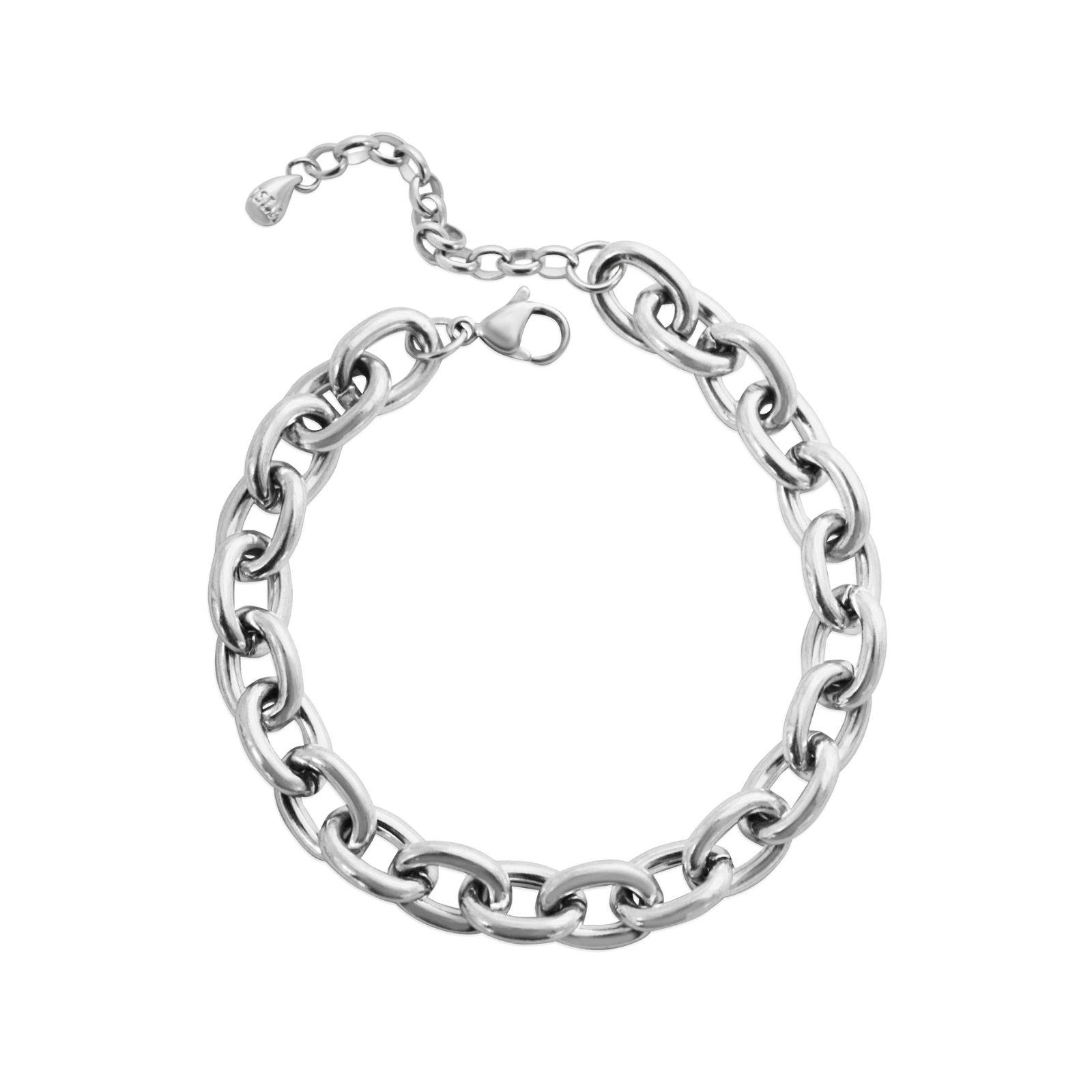 Bold Link Chain Steel Bracelet by ISLA – West Orange Jewelers